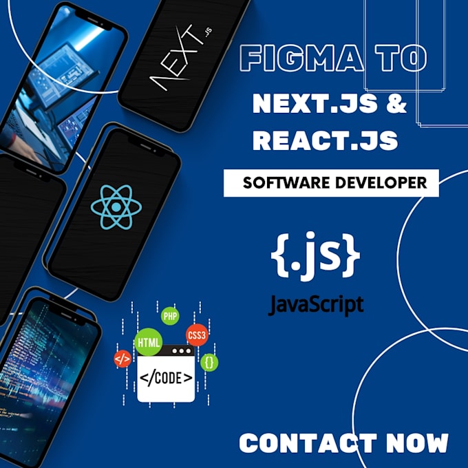 Do Full Stack Figma To Nextjs Website Design And Development By Tahi44