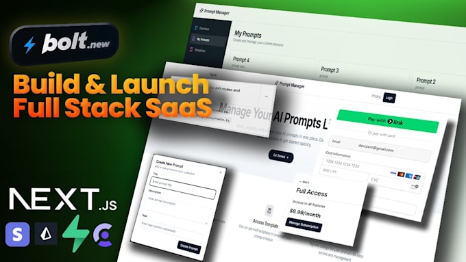 Build React Nexjs Using Bolt New Lovable Vo Cursor Ai Shadcn Ui