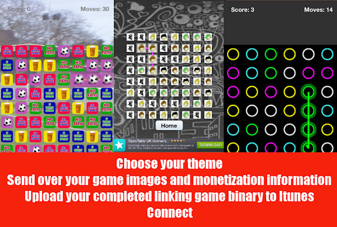 Build An Ios Linking Game With Your Graphics By Unseenpleasure Fiverr