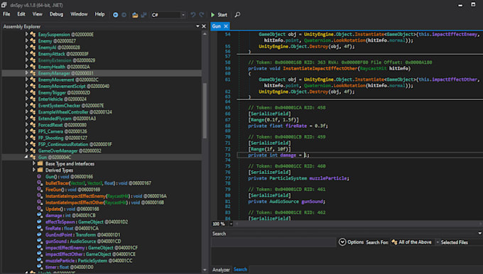 Decompile Source Code Unity Game Decompile Unity Game Reverse Engineering By Yanhalg Fiverr