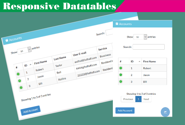 Fix Php Mysql Jquery Ajax Bootstrap Datatables Issues By Nusagates