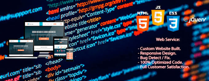 Fix Or Modify Html Css Js Jquery Convert Psd To Html By Joartabra