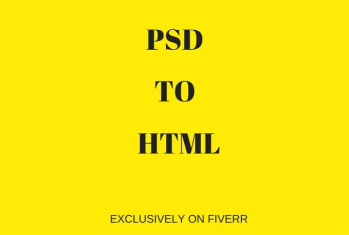 Convert Psd To Html Css And Responsive In 12 Hours By Nahidmishu13 Fiverr