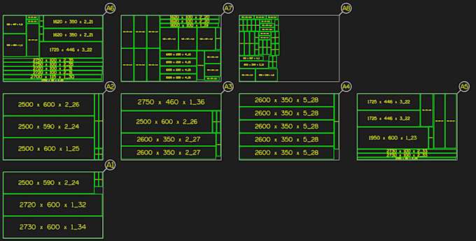 Nest Any 2d Drawings Using The Most Advanced Nesting Algorithm On The
