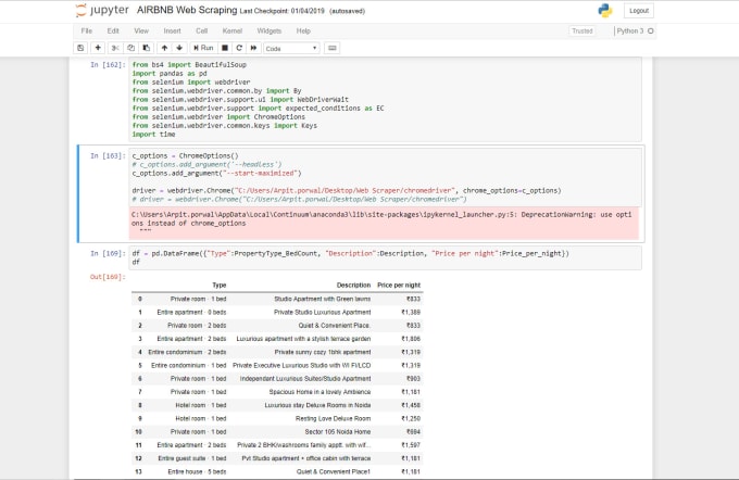 Do Web Scraping Data Mining Automation With Python R Script By Macro