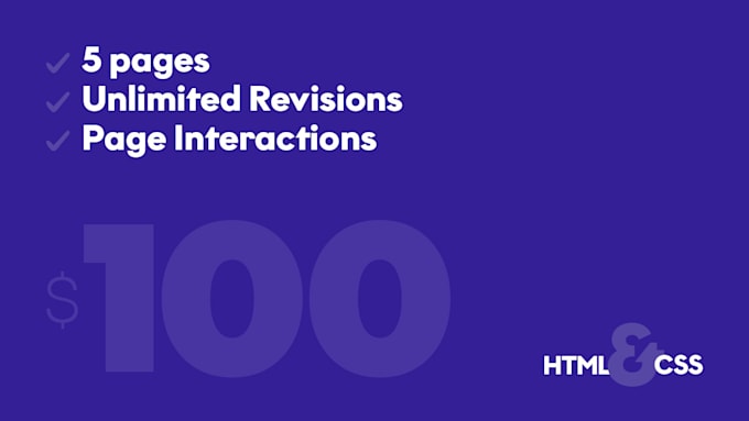 Write High Quality Html Css For Your Designs By Awaiskazzmi Fiverr
