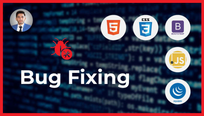 Fix Your Html Css Bootstrap Js Jquery Bugs By Junaidjaved8461 Fiverr