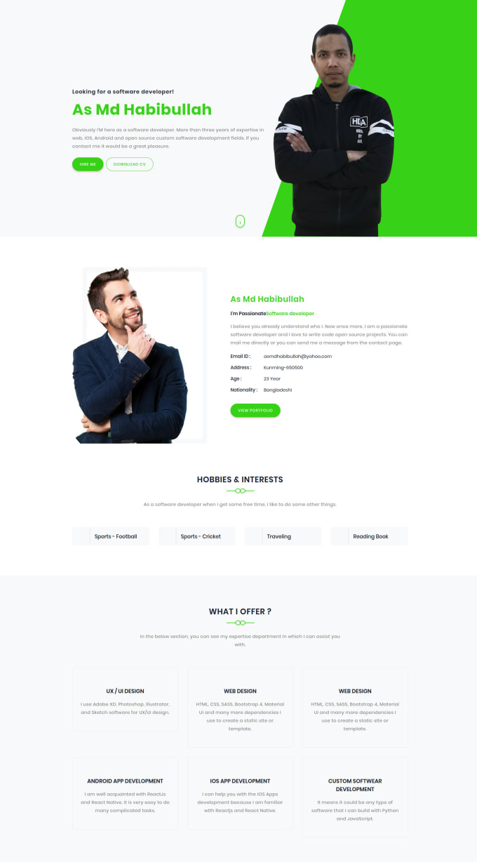 Build Reactjs Nextjs Nodejs Firebase Django Web App By