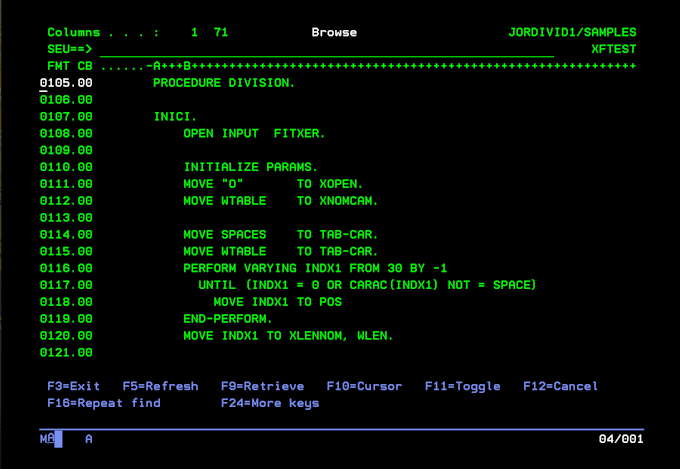 Perform Custom As Development In Cobol Cl And Sql By Jordivid Fiverr