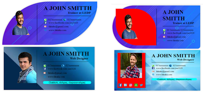 Create An Email Signature Clickable Link Html Signature By Soriful7207