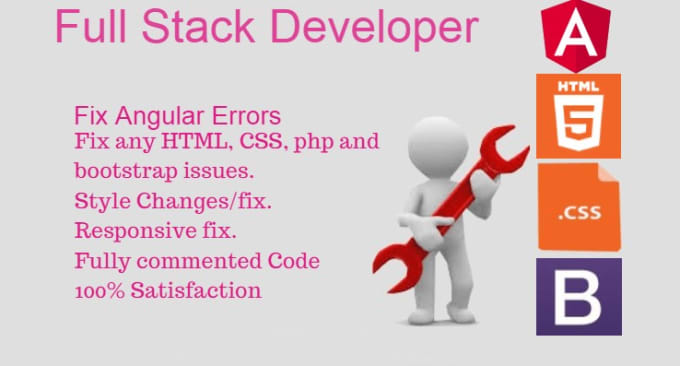 Design And Fix Html Css Bootstrap Angular Responsive Issue By