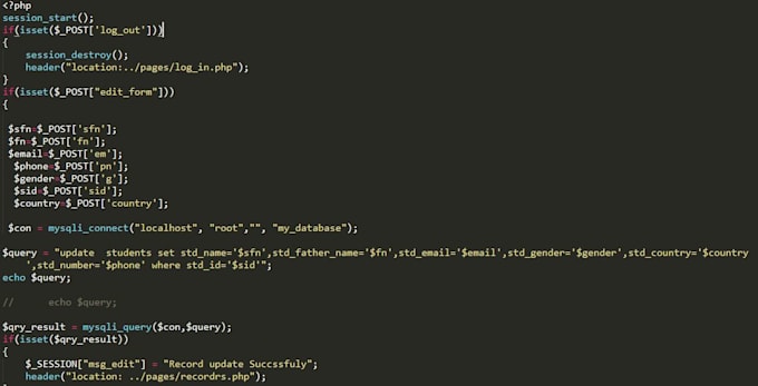 Do Php And Mysql Coding For Your Professional Website By Salahuddinbabu