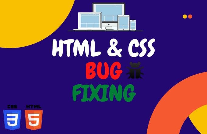 Fix Html Css Bugs Of Your Webpage By Musannabin111 Fiverr