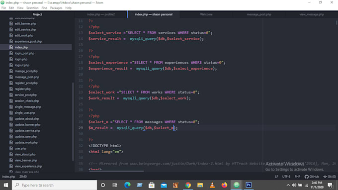 Web Development Using Php Mysql In Html Site By Mrshaonahmmed Fiverr