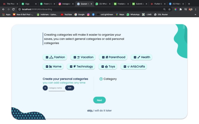 Create Web Application Websites In Vue Js Nuxt Js Quasar Js And