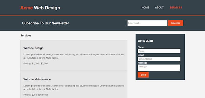 Create Responsive Website Using Html5 Css3 And Javascript By Asadullah