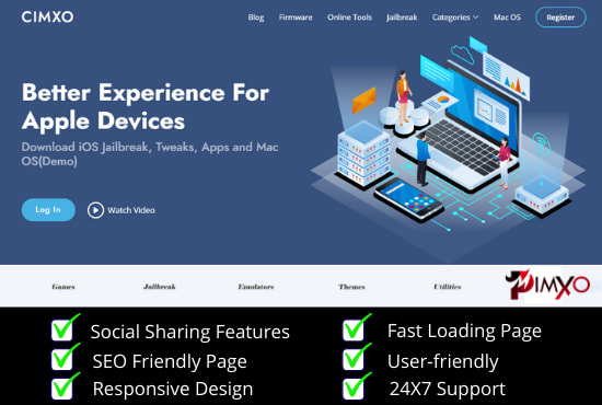 Develop Responsive Custom Website With Html Css Bs Js Php Mysql By