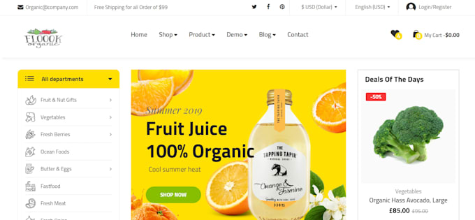 Develop Amazing Websites Using Html Css By Atofarukhsar Fiverr