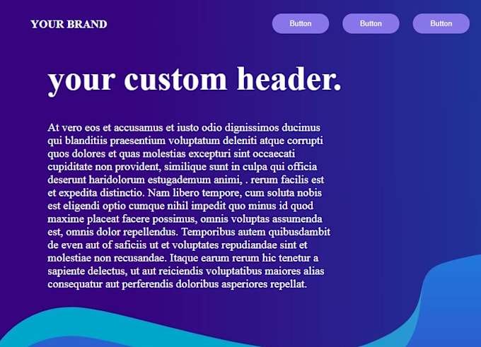 Develope A Responsive Static Website Using Html Css Js By Soheib 4 Fiverr