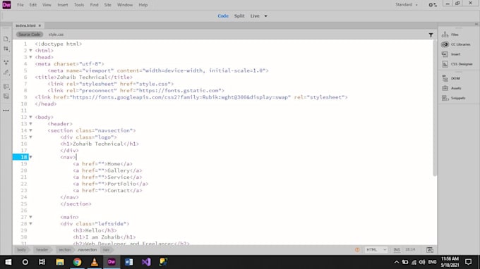 Design Webpages Using Html Css Bootstrap By Zohaibhassan881 Fiverr