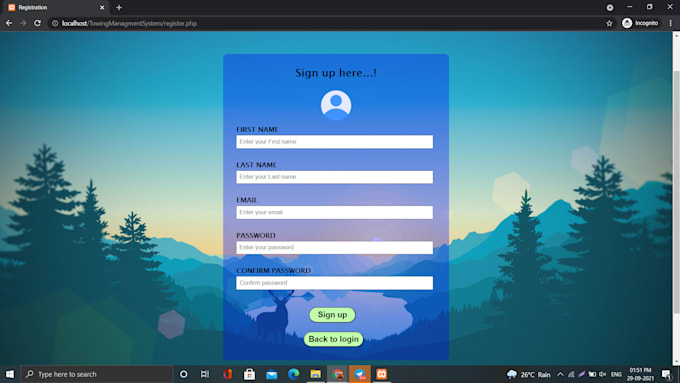 Create Professional Website Using Php And Mysql By Sarthak2424 Fiverr