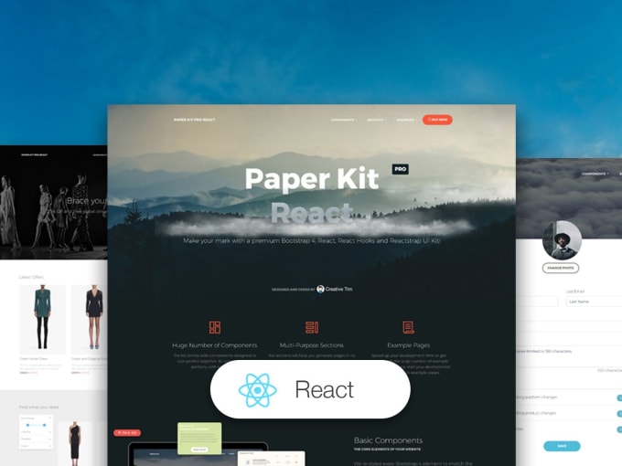 Develop Web App Front End React Js Html Css With Rest Api By