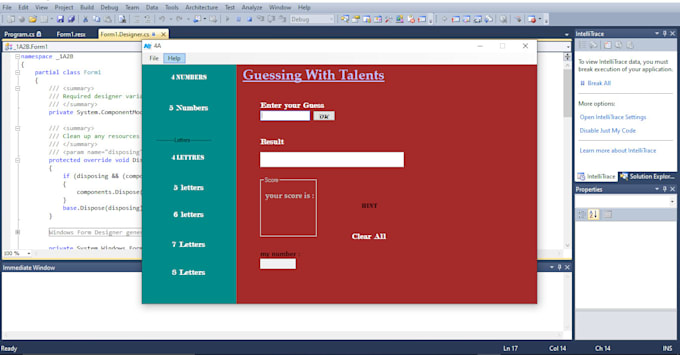 Make A Simple Desktop App Using C Sharp By Henokeshetu Fiverr