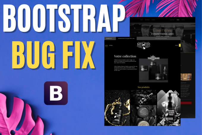 Fix Html Css Bootstrap And Tailwind Bugs By Abirk Fiverr