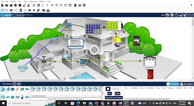 Help You With Packet Tracer Projects Networking Tasks Ccna By Sadeen