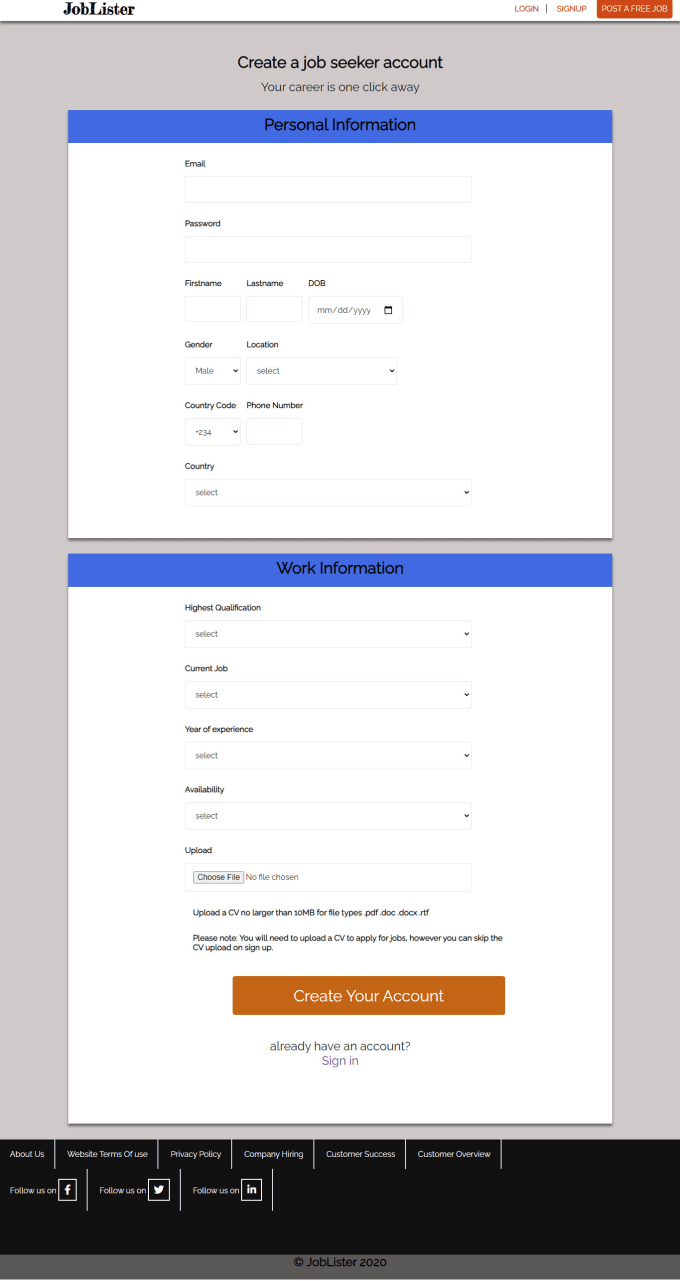 Do Any Html Css Javascript Assignments And Projects By Oluwakayodefabi