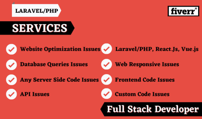 Fix Errors Bugs In Laravel Php Bootstrap Html Css Vuejs By