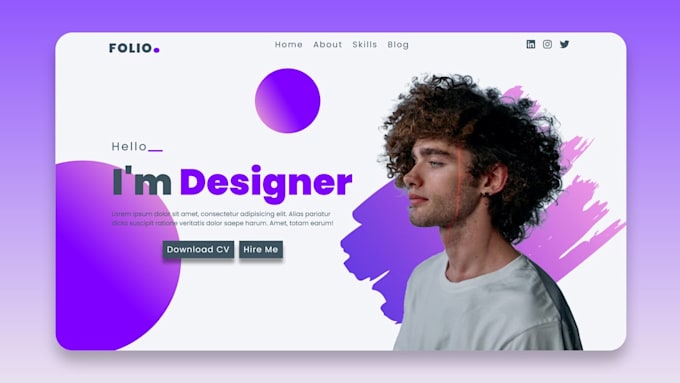 Create Portfolio Website Resume Website Html Css Bootstrap By