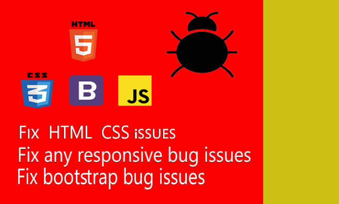 Edit Or Fix Html Css Javascript Bug And Responsive Issue By Sajib478