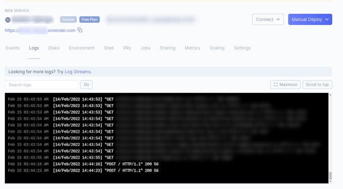 Deploy Python Django Or Flask Apps On Render Dot By Whatacold Fiverr
