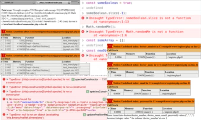 Fix Html Css Javascript Php Mysql Bugs And Issues By Ttnisal Fiverr