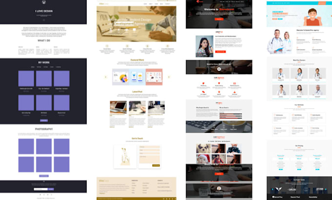 Convert Sketch Figma Xd Psd To Html Using Bootstrap With A