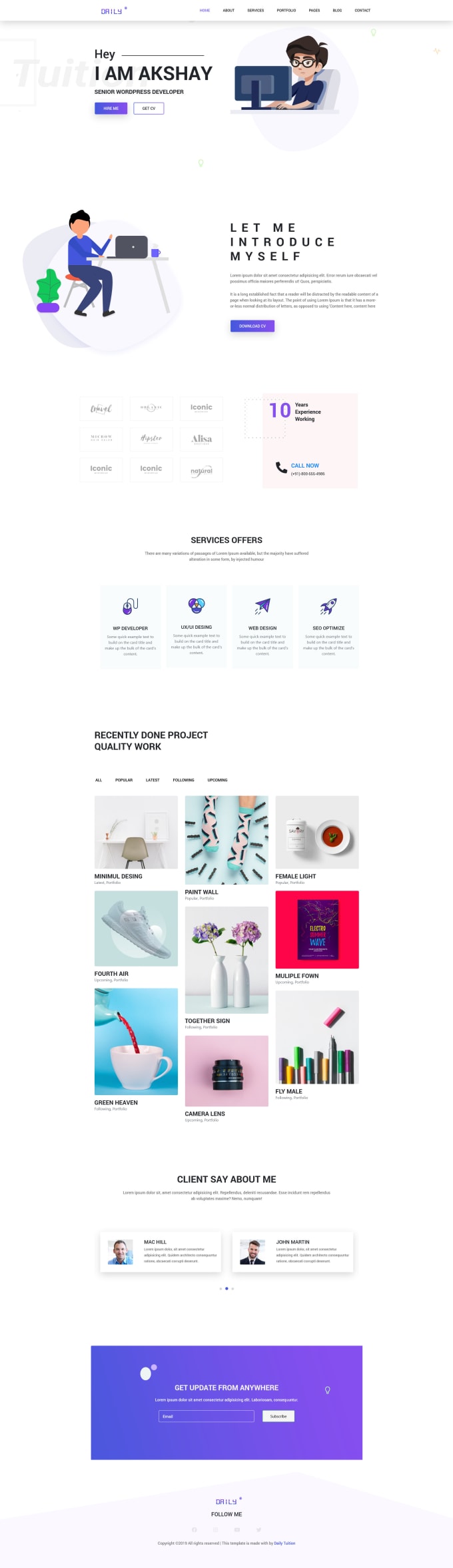 Create A Unique And Responsive Website With Html5 Css And Bootstrap5