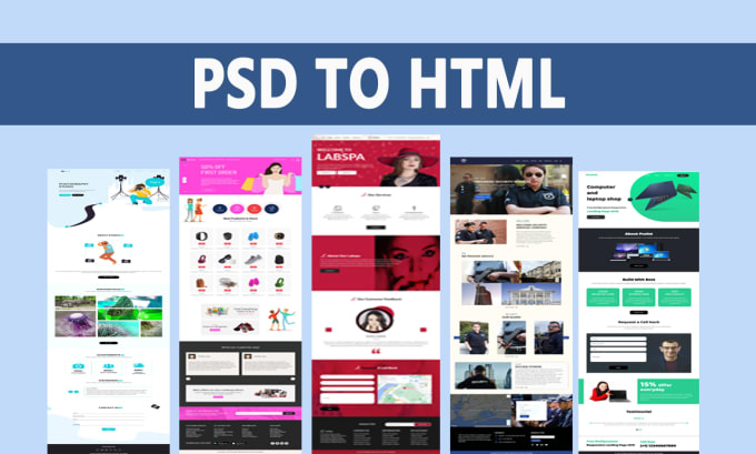 Psd To Html Convert Using Html Css J Query And Bootstrap By Joymojumdar