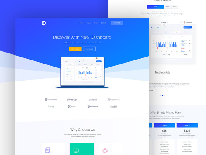 Develop Web App Front End React Js Html Css Javascript By John Gilbert
