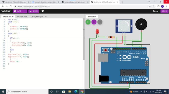 Make Arduino Uno And Raspberry Pi Simulation Project With Code By