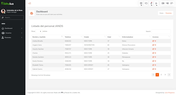 Design And Develope Websites With Javascript Nodejs Html Css By