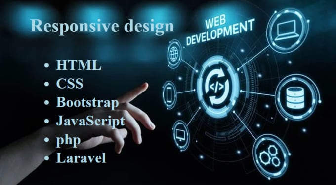 Design And Fix Html Css Bootstrap And Javascript Web Pages By Haseeb