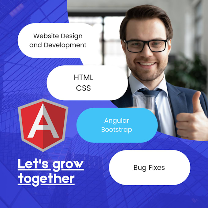 Build Responsive Websites Using Angular Bootstrap And Fix Angular Html