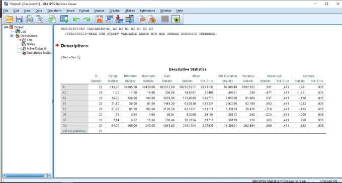 Statistical Data Analysis Using Spss Python Sql Excel By Heydar