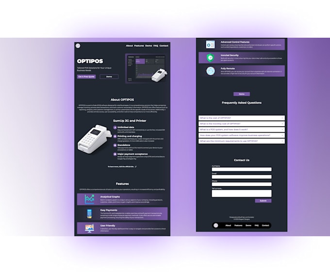 Create A Stunning Website With Nextjs And Tailwindcss By Gonz96 Fiverr