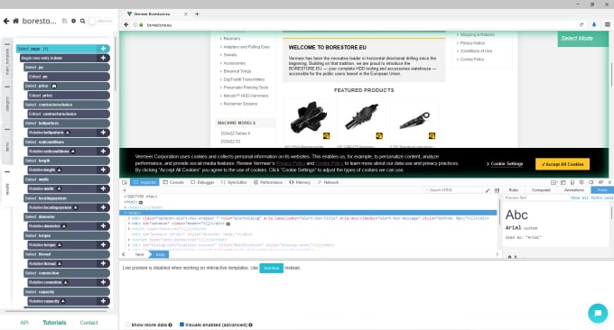 Create Parsehub Projects Including Code For Web Scraping By