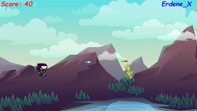 Create A Game In Python With Pygame By Moon Fiverr