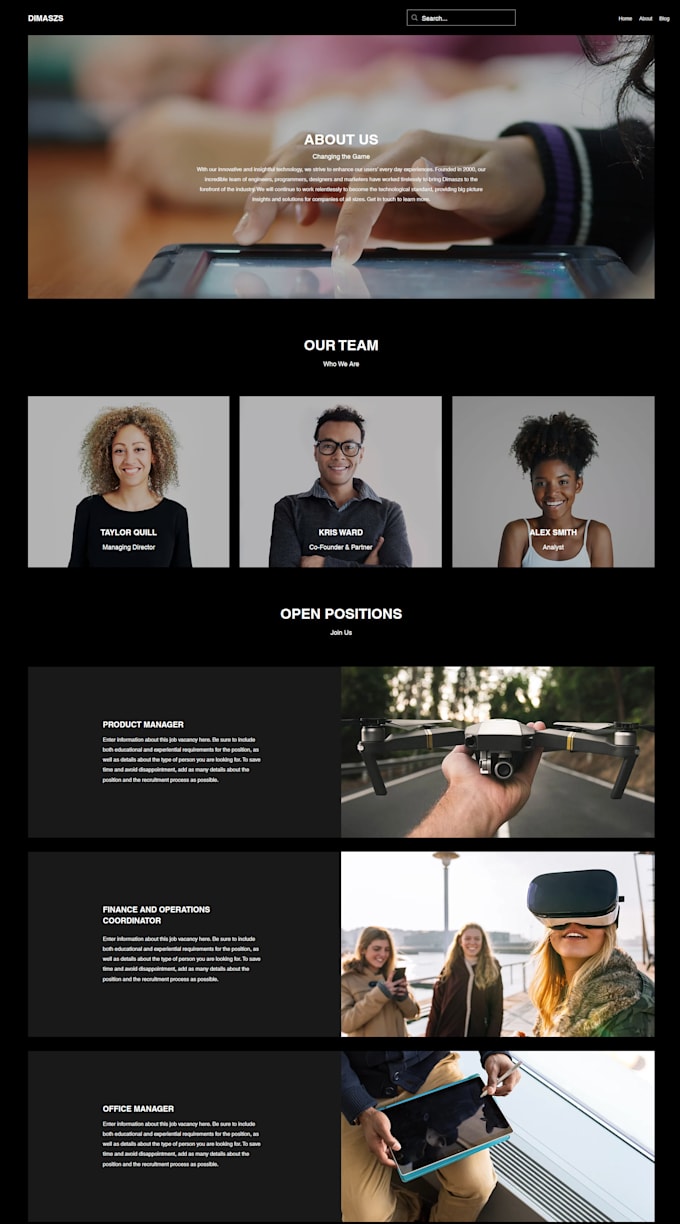 Build Website From Scratch Using Html Css Js Jquery Php By Iamdimaszs