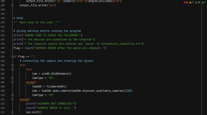 Write A Script In Python As Per Your Requirement By Clownthe16th Fiverr