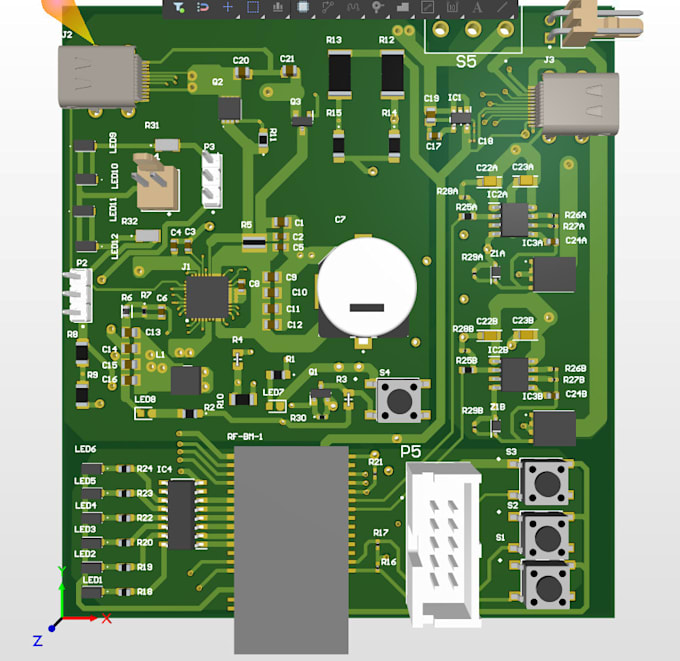 Do Circuit Designing Pcb Designing Gerber File Arduino By Paza